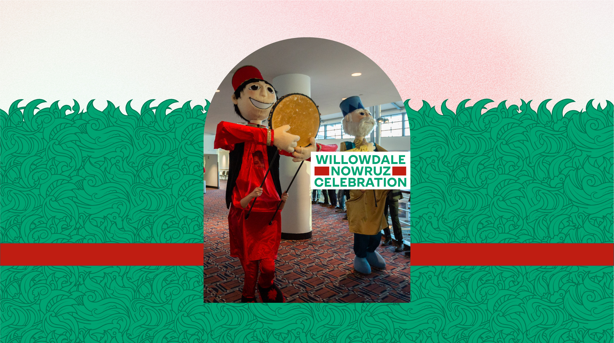Amu Nowruz & Haji Firuz Greeting: Giant Puppet Show of Joyful ...